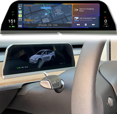 Tesla HUD for Model 3 Model Y Head Up Display Wireless CarPlay ...