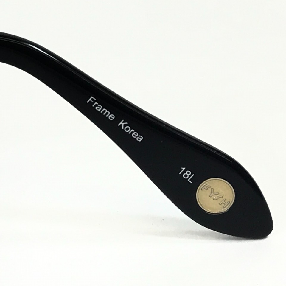 FYSH Eyeglasses Frames 3610 845 Matte Black Burgundy Cat Eye Full Rim ...