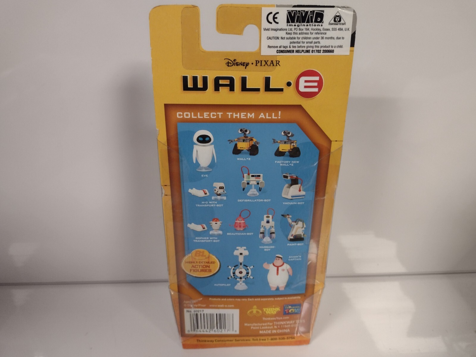 Disney Pixar Wall-E Action Figure Thinkway Toy | eBay