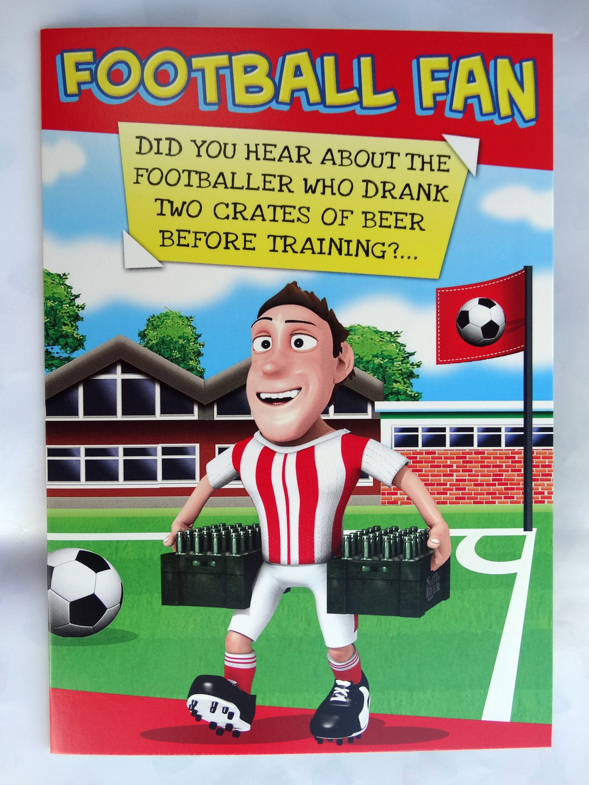 Football Happy Birthday Card Fan Did You Here About...l Humour Funny ...