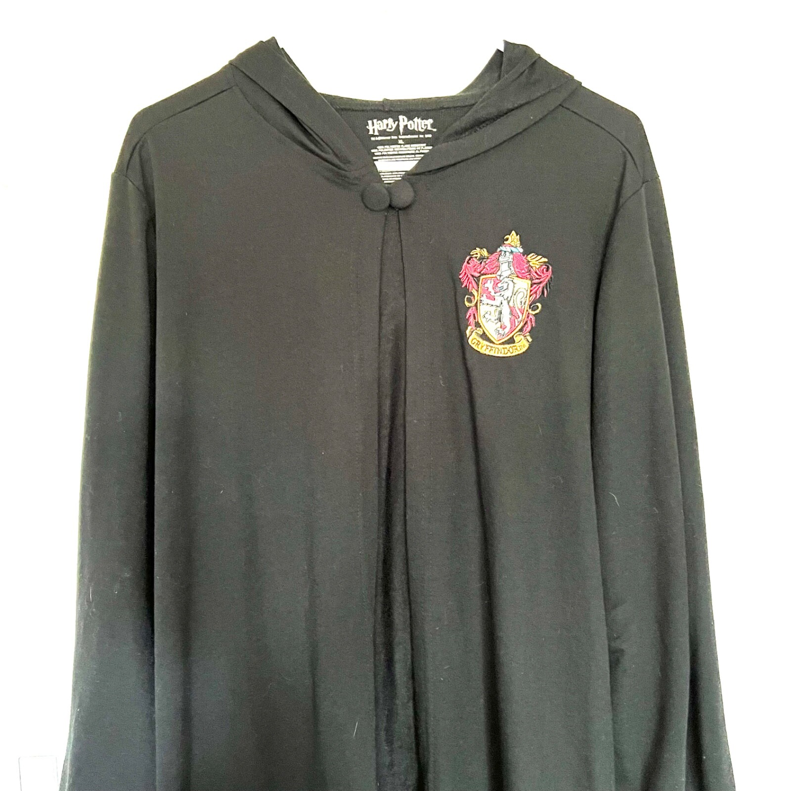 Harry Potter Gryffindor Cloak Robe Cape Hooded Univer… - Gem