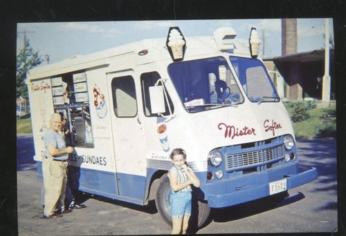 MISTER SOFTEE ICE CREAM MAN TRUCK ADVERTISING POSTCARD COPY | eBay