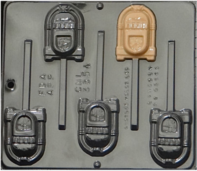 NEW 5 Cavity JUKE BOX Chocolate Candy Fondant Clay Plaster Lollypop ...
