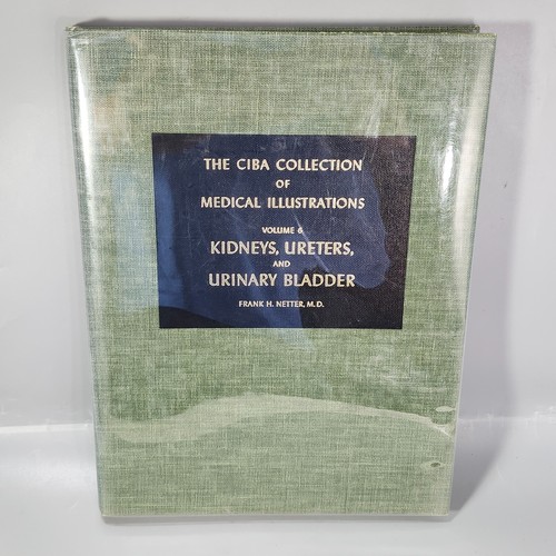 Ciba Collection Medical Illustration Book Kidney Urinary Vol 6 Frank ...