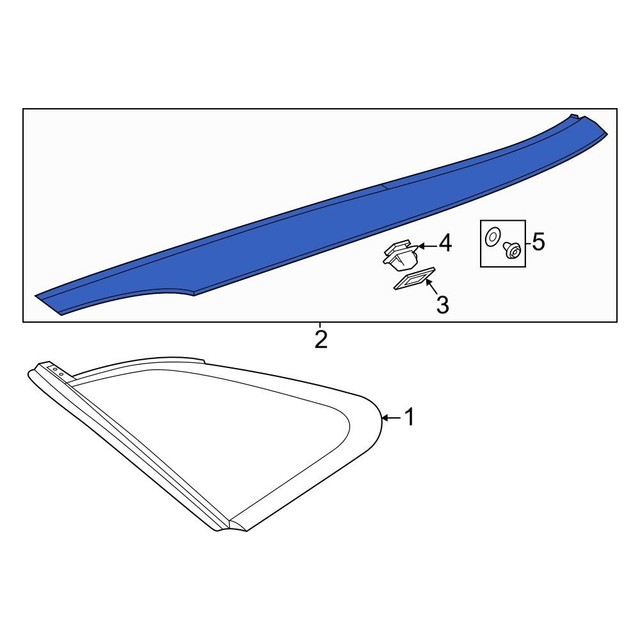 Kia 87850L2000 Rear Left Interior Quarter Panel Trim Panel for sale ...