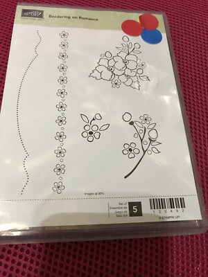 Stampin' Up! Stamp Set - Bordering on Romance | eBay