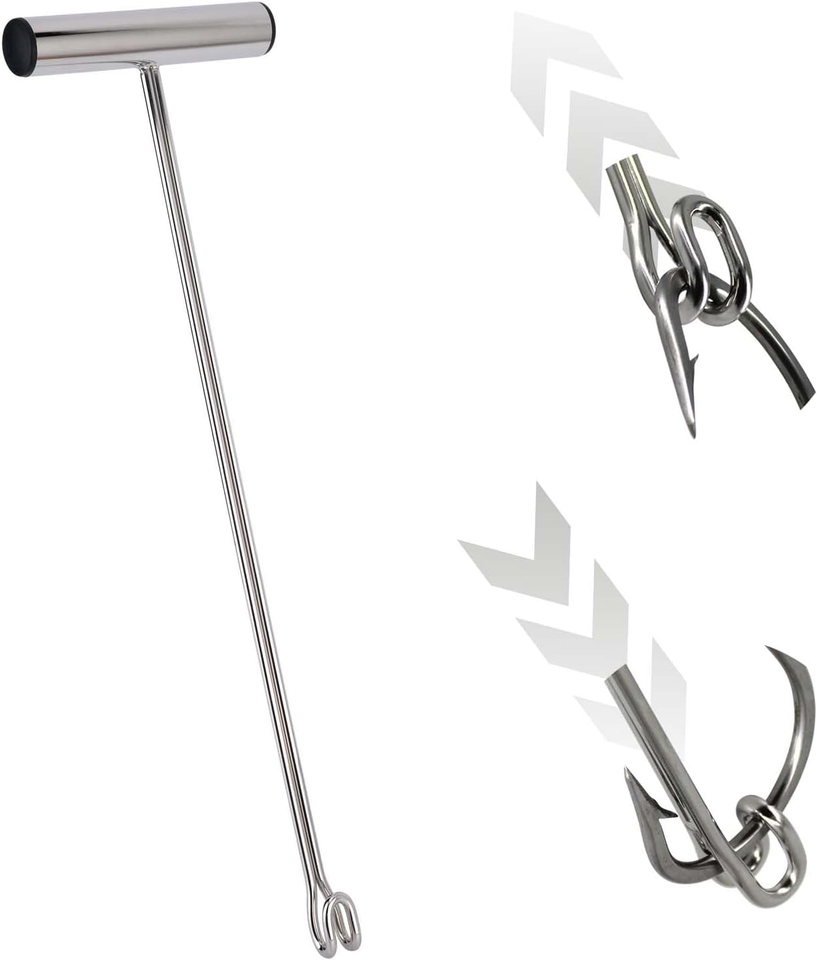 Stainless Steel Fishing Hook Remover，Dehooker Tool,Push/Pull Hook ...