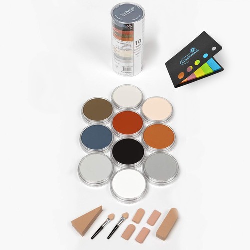Pan Pastel Ultra Soft Artist Pastels, 10 Color Drawing Set w/Sofft Tool ...