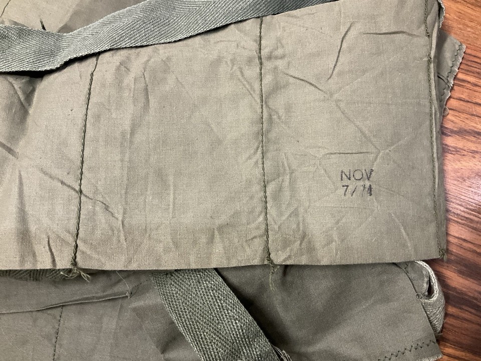 Lot of 5 MILITARY BANDOLIER, 7 POCKET, 5.56mm M193/7.62mm M80 ARMY New ...