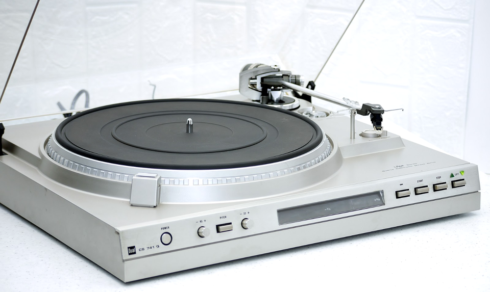 Dual CS 741 Q ULM Direct Drive Turntable TKS 390 E! Serviced + 1 year ...
