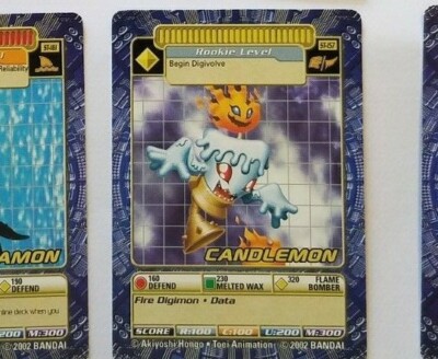 DIGIMON CANDLEMON ROOKIE LEVEL CARD # ST-157 | eBay