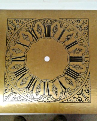 Square clock dial 200 X 200 mm solid brass antique style | eBay