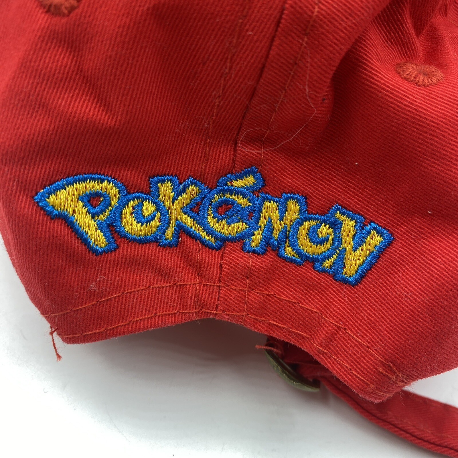 Pokemon Trainer Catcher Ash Ketchum Logo Baseball Str… - Gem