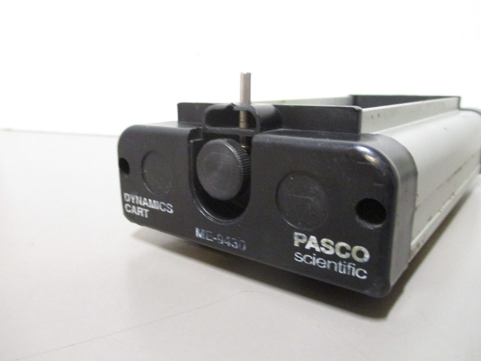 Pasco Scientific ME-9430 Dynamic Collision Cart 500g Includes Adapter ...