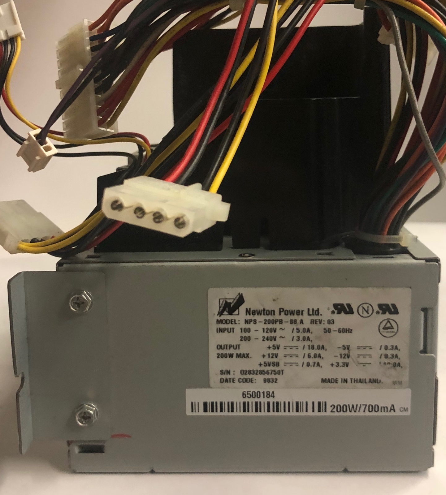 Gateway G6-300 Desktop NPS-200PB-88 A 200W Power Supply- 6500184 | eBay