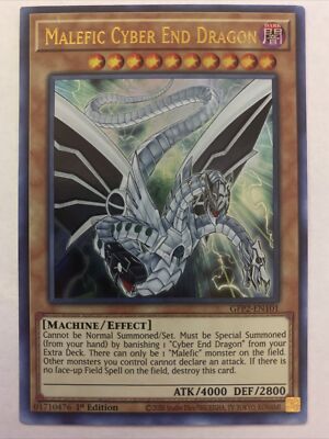 Yugioh Malefic Cyber End Dragon Ultra GFP2-EN101 1st NM Preorder 5/6 | eBay