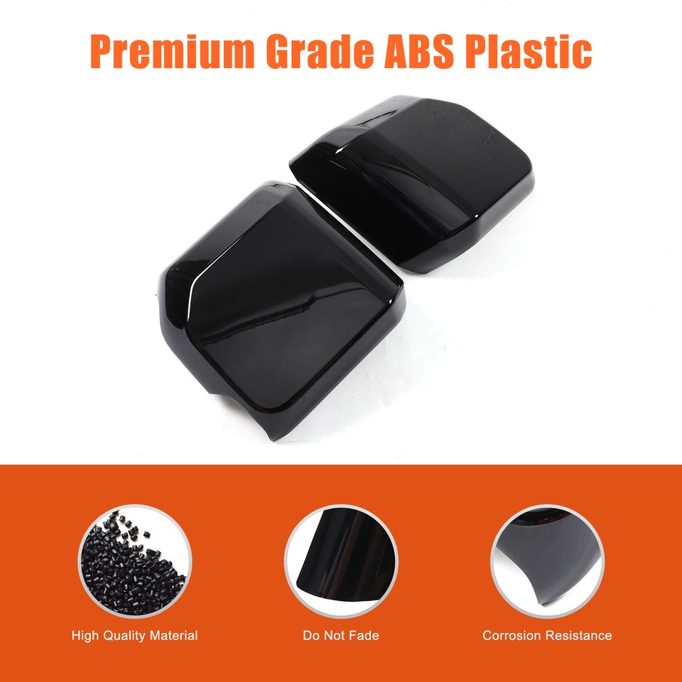 ABS Gloss Black Side View Cap Overlay Fits Land Cruiser / Lexus GX550 ...