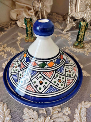 Ceramic Tagine Pot for Cooking, Handmade Moroccan Tajine moroccan ...