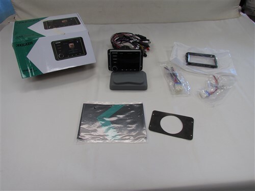 KICKER KMC100 MULTI-MEDIA RECEIVER AM FM USB / BLUETOOTH / XM READY ...