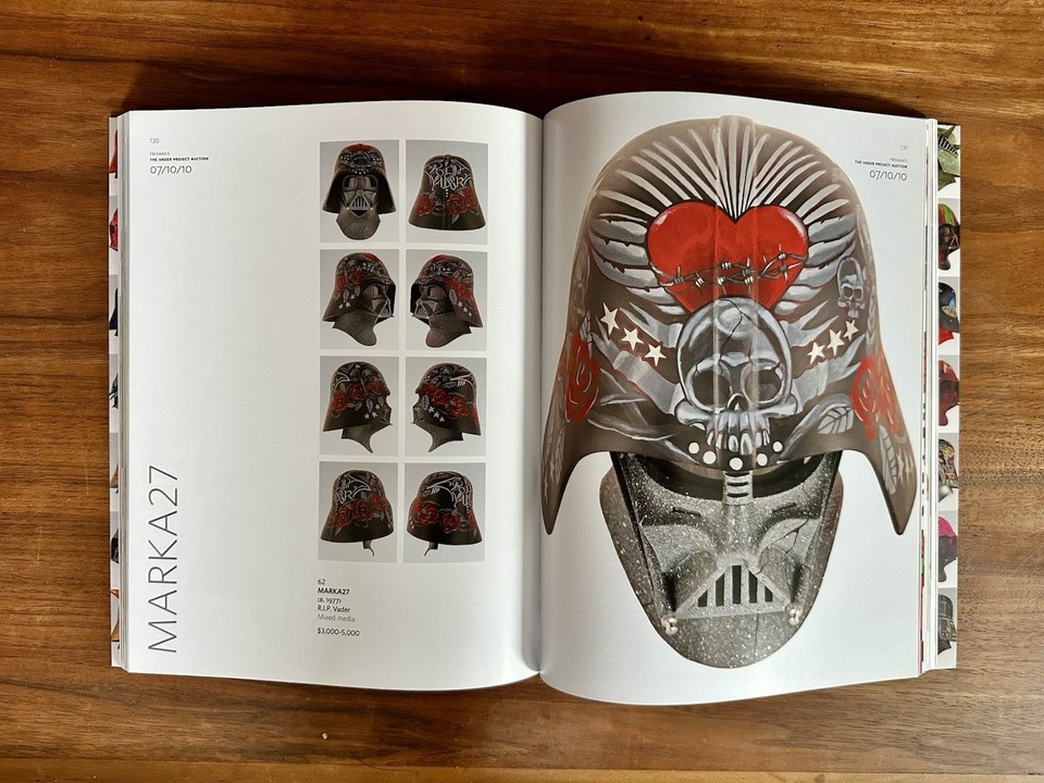Vader Project Auction Catalog : 100 Helmets/100 Artists by Dov Kelemer ...