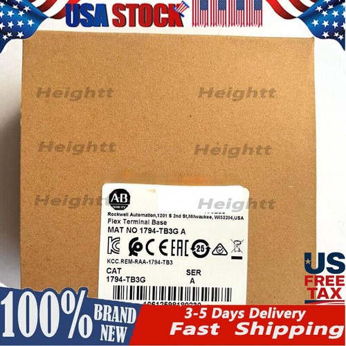 New Factory Sealed Allen-Bradley 1794-TB3G /A Flex Terminal Base Module ...