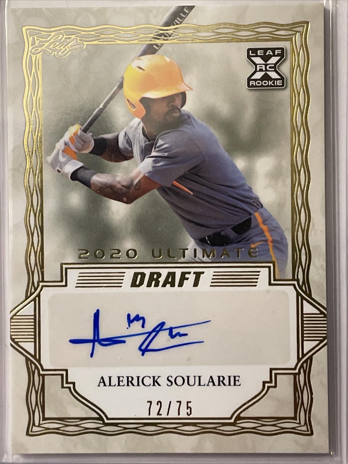 alerick soularie UT Tennessee Vols Auto RC baseball Twins #/75 ultimate ...