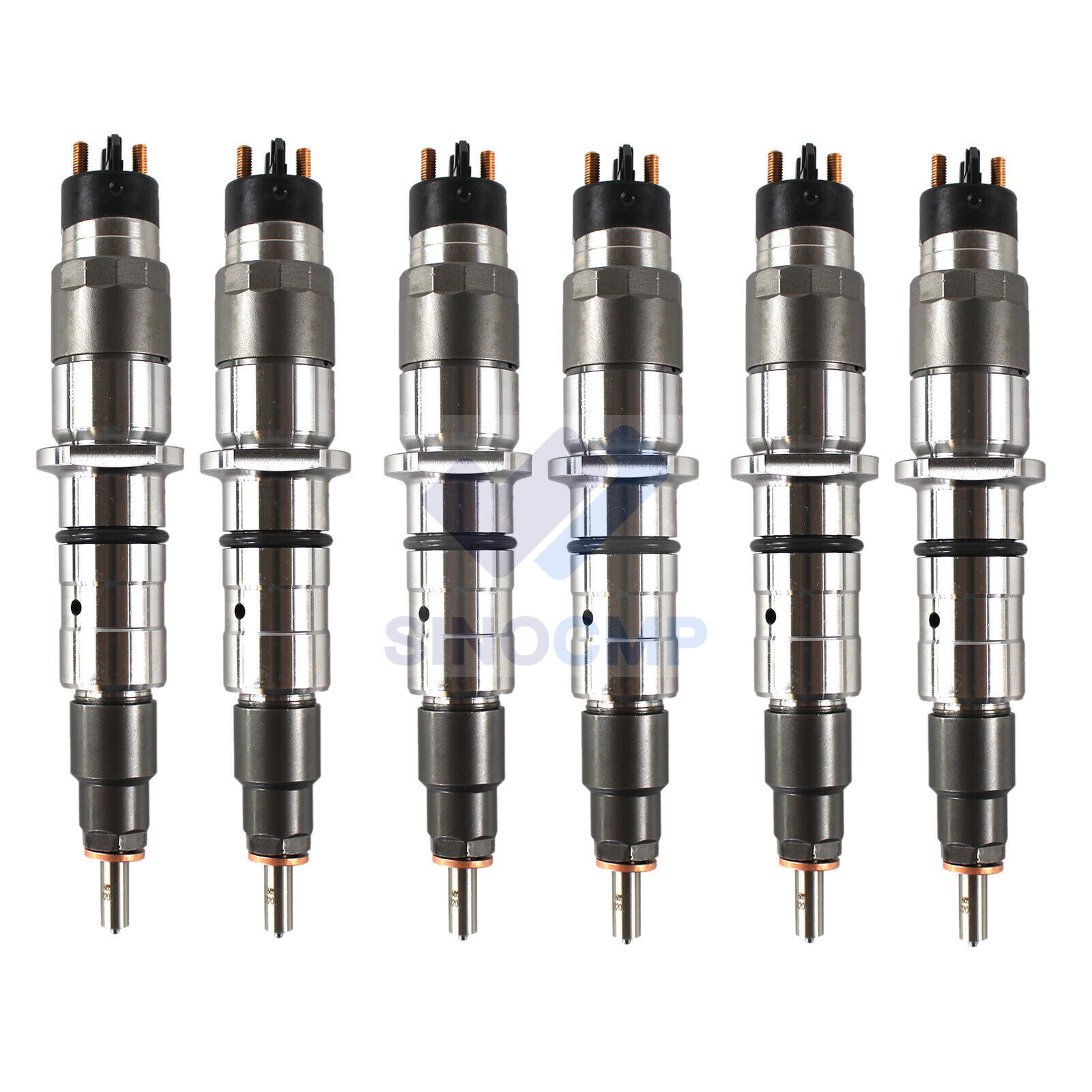 6PCS Diesel Fuel Injector 3976372 For Cummins QSB5.9 QSB6.7 QSB8.9 ...