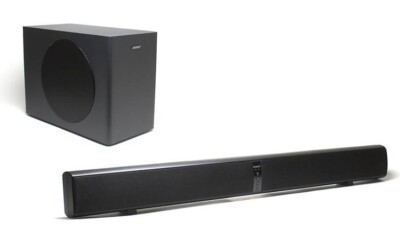 Energy Power Bar Elite Soundbar with Wireless Subwoofer (Black Satin ...