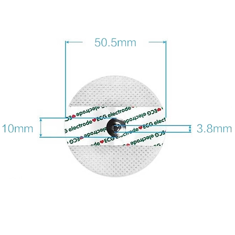50pcs ECG Electrodes Medical Disposable Electrode Patch EKG Electrode P ...