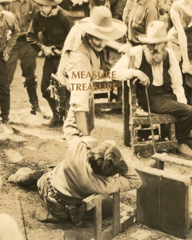 1923 RIDERS OF DESERT WESTERN COWBOY SILENT FILM BAR FIGHT SCENE REAL ...