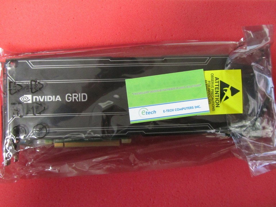 IBM Lenovo Nvidia Grid K2 GPU Actively Cooled, FRU 90Y2359 + FANs ...