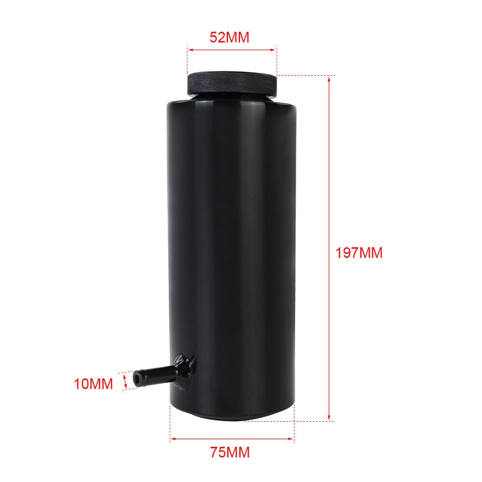 Universal 800ml Car Radiator Coolant Tank Overflow Reservoir Oil Catch ...