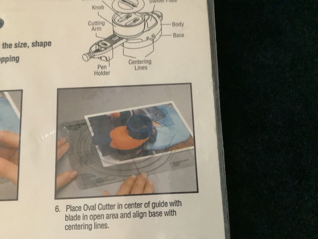 Fiskars Oval Cutter Guide Item #9388 for sale online | eBay