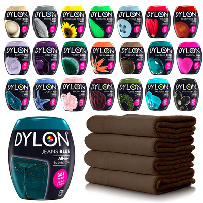 DYLON Machine Dye Pods 350g Various Colours for DIY Clothing Jeans ...