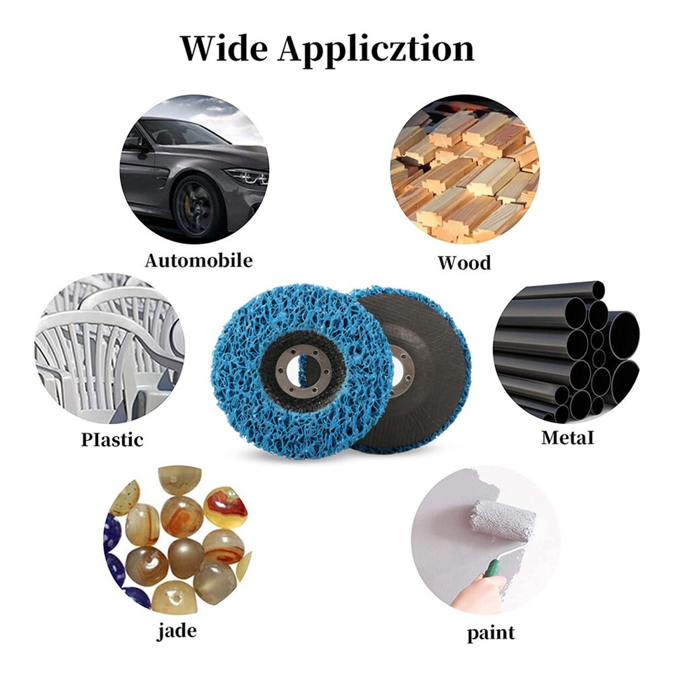 10stk CSD Scheibe CBS Grob-Reinigungsscheibe 125mm Winkelschleifer for ...