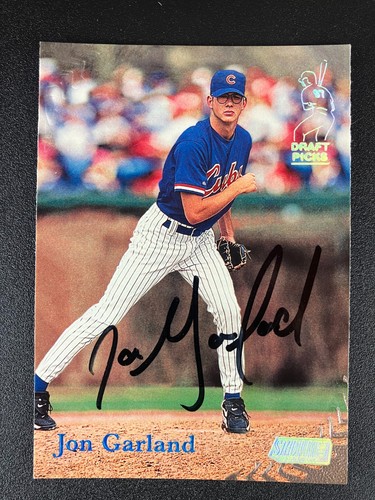 Jon Garland 1998 Stadium Club White Sox In Person IP TTM Signed Auto ...