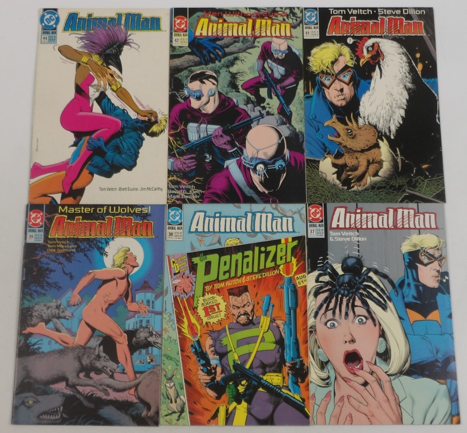 Lot of 47 Animal Man comic books - DC Comics - Jamie Delano Grant ...