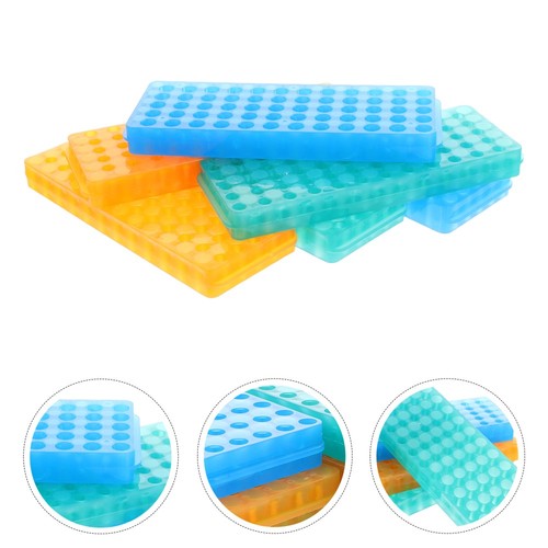 6 Pcs Tube Storage Rack Sample Racks Microcentrifuge Organizer | eBay