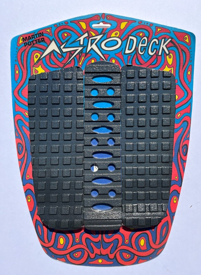 Astrodeck Vintage Surf Traction Pad, Martin Potter " Pottz" GRID Surf ...