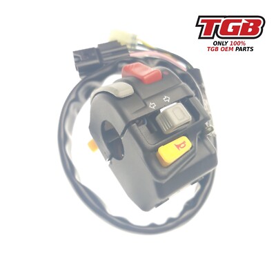 NEW OEM TGB SWITCH ASSY LH SCHALTER KOMPL TGB TARGET 600 / TGB BLADE ...