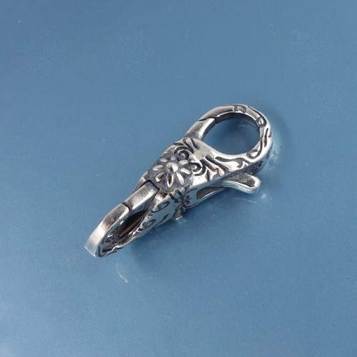 Sterling Silver Double Openings Daisy n Wind Lobster Claw Clasp ...