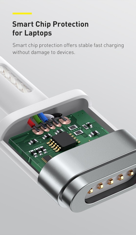 Blue 2m USB Type C To Magsafe 3 Cable Cord for MacBook Air Pro A2442 ...