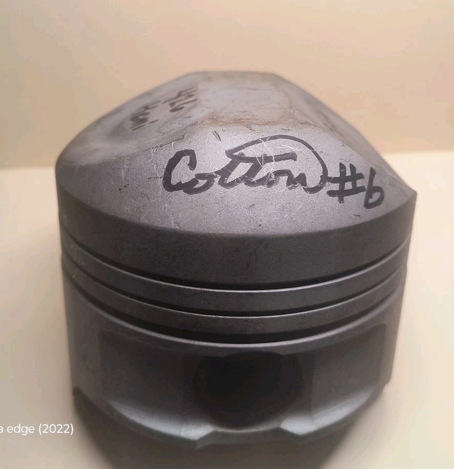 Cotton Owens #6 Autographed Signed Hemi 426 Piston from Nascar mid 60s ...
