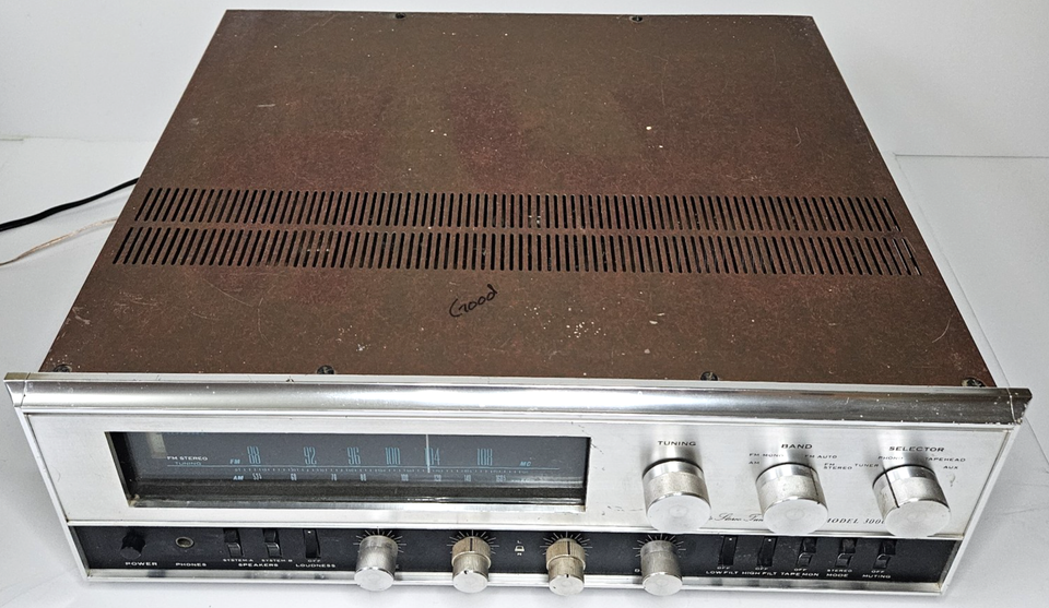Sansui 3000A Stereo Receiver AM/FM MPX Tuner Stereo Phono Aux Amplifier ...