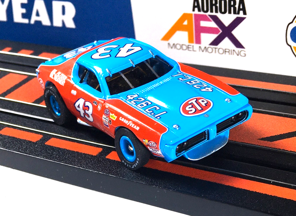 Ho Slot Cars, Rare # 43 STP Stock Car, Auto World G/ AFX Type, All New ...