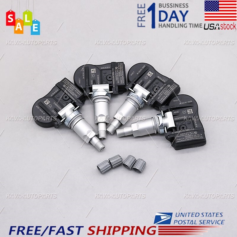 Pack of 4PCS For Volvo S60 S80 V60 XC70 TPMS TIRE PRESSURE SENSOR #8G92 ...