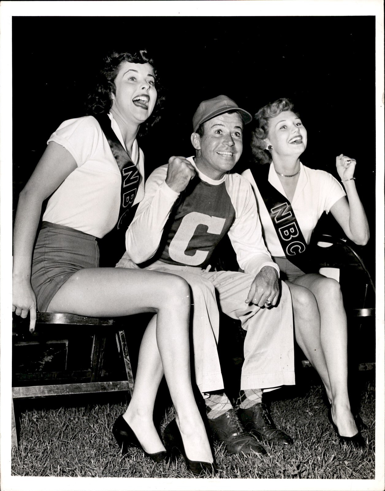 GA175 Original Photo DENNIS DAY LINDA WILLIAMS MARI ALDON Baseball ...