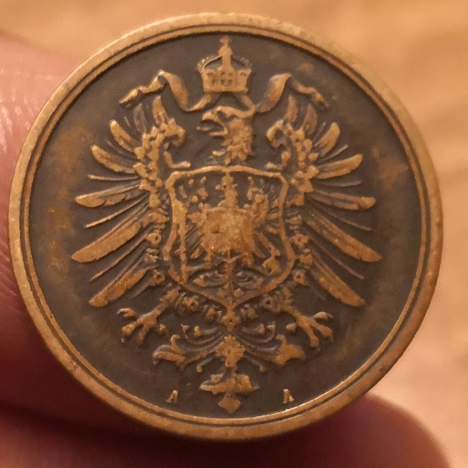 Moneta 2 Pfennig 1877, Deutsches Reich, Rif. 7649 | eBay