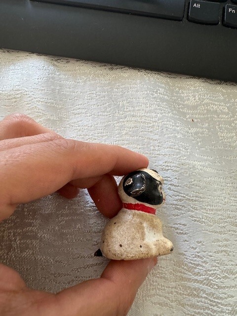 ANTIQUE HUBLEY PA USA FIDO DOG CAST IRON DESK ART STATUE TOY ...