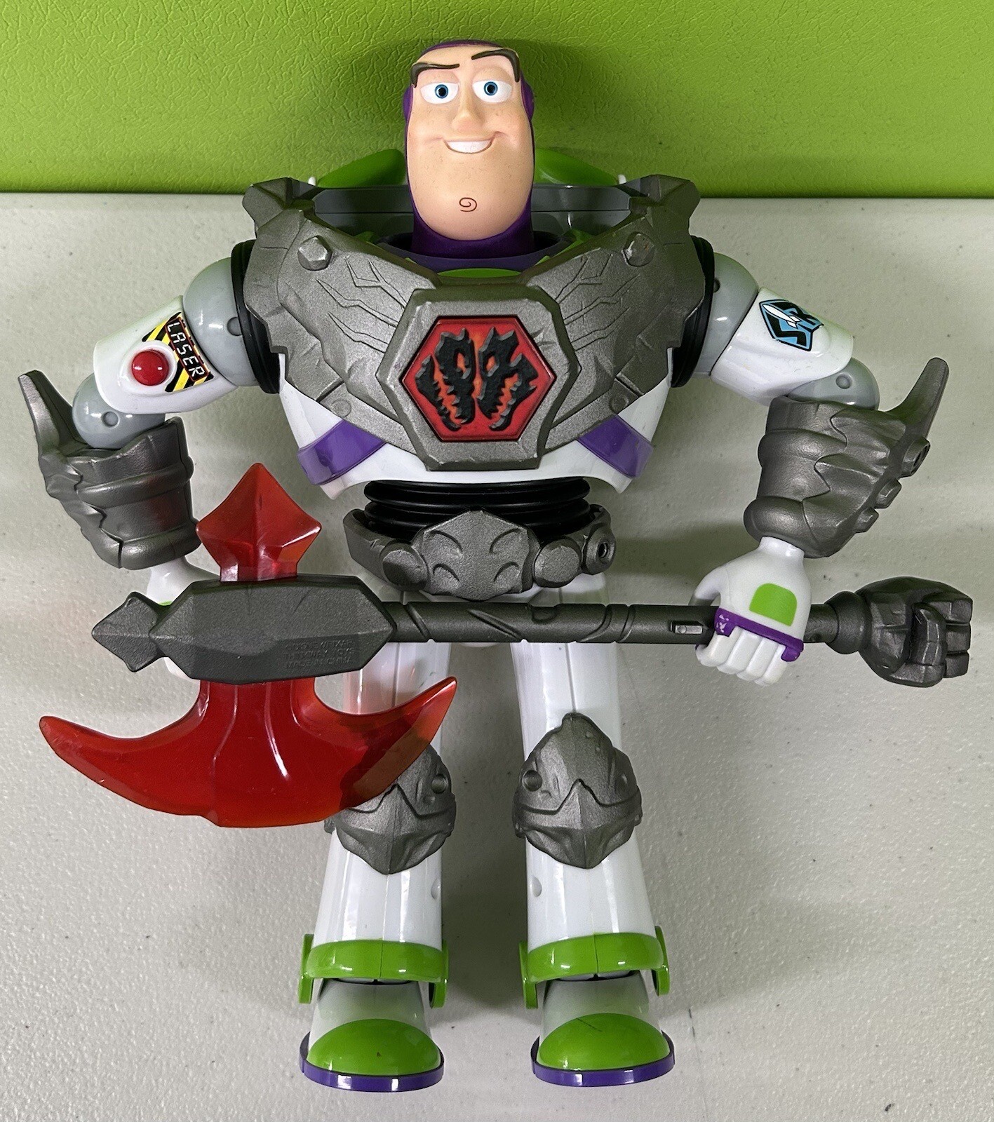 ⭐️ Toy Story BATTLESAURS That Time Forgot Buzz Lightyear Figure WITH ...